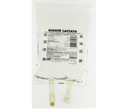 JP SOL INJ RINGER C/ LACTATO 250 ML