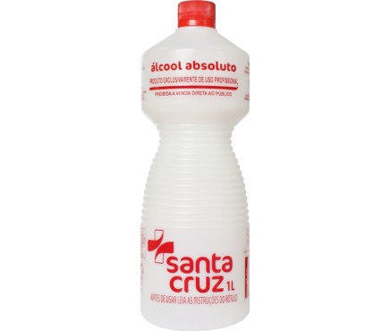SANTA CRUZ ALCOOL ABSOLUTO 99 GL1000 ML - SANTA CRUZ - ALCOOL