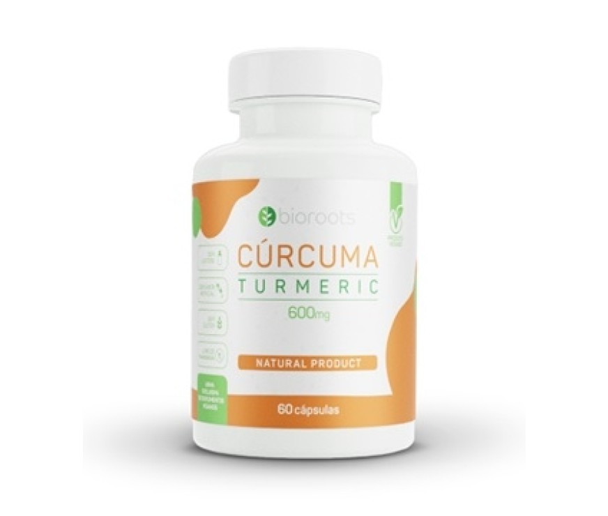 DIVINA BIORROTS CURCUMA TURMERIC 600MG C/60 CAP