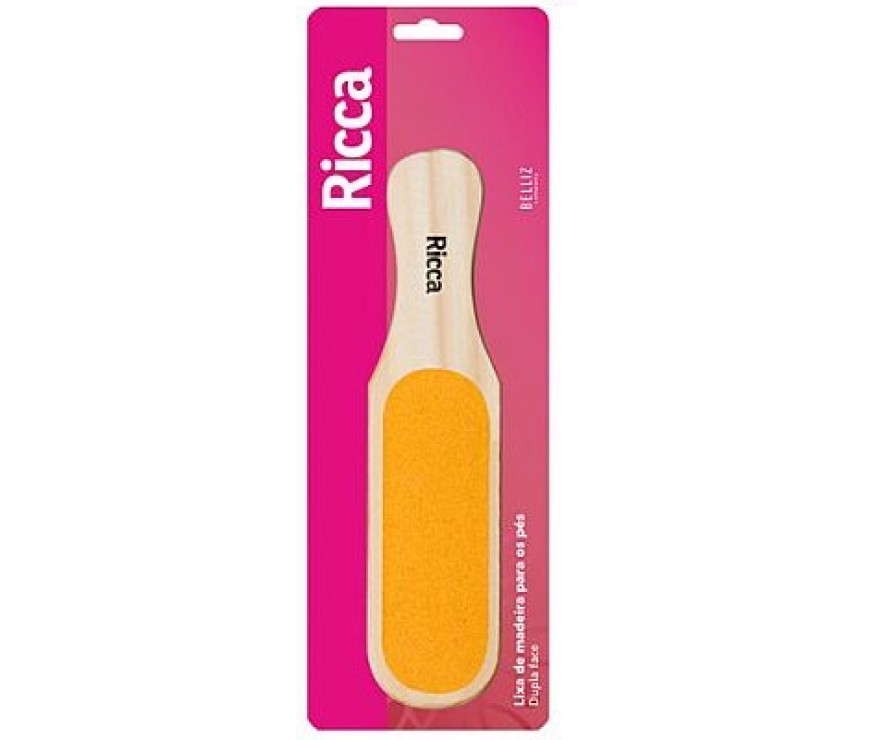 RICCA LIXA DE MADEIRA MED PARA PES 420