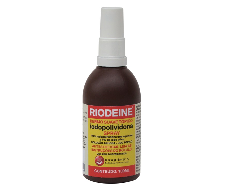 RIOQUIMICA RIODEINE SPRAY 100 ML - RIOQUIMICA - OFICINAIS
