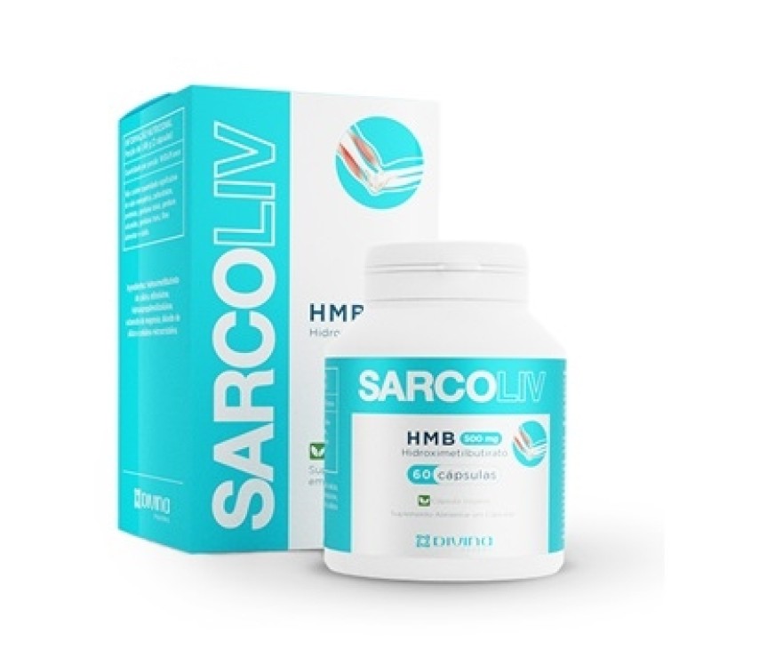 DIVINA SARCOLIV HMB 500MG C/60 CAP